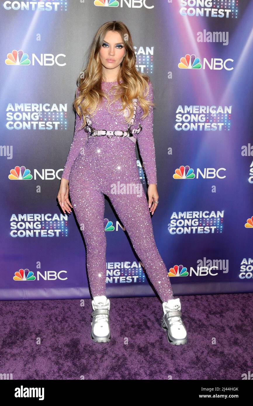LOS ANGELES - APR 11: Stela Cole at the American Song Contest Week 4 ...