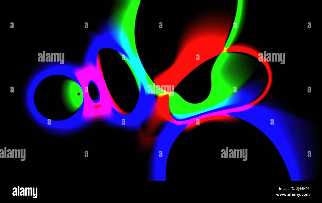 Colorful curve line abstract glow pattern Stock Photo - Alamy