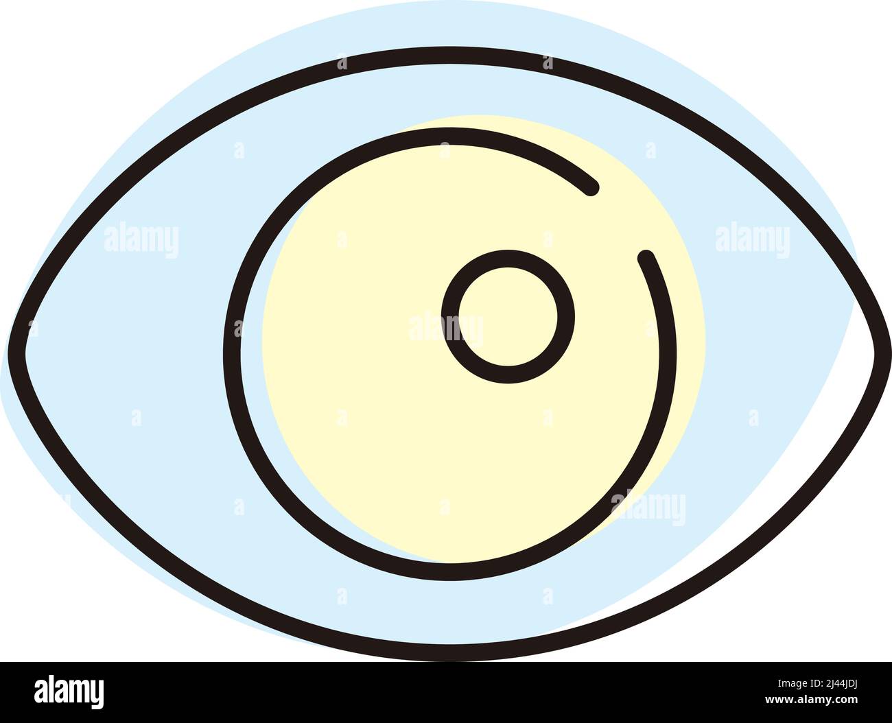 Realistic eye anatomy medical Stock Vector Images - Alamy