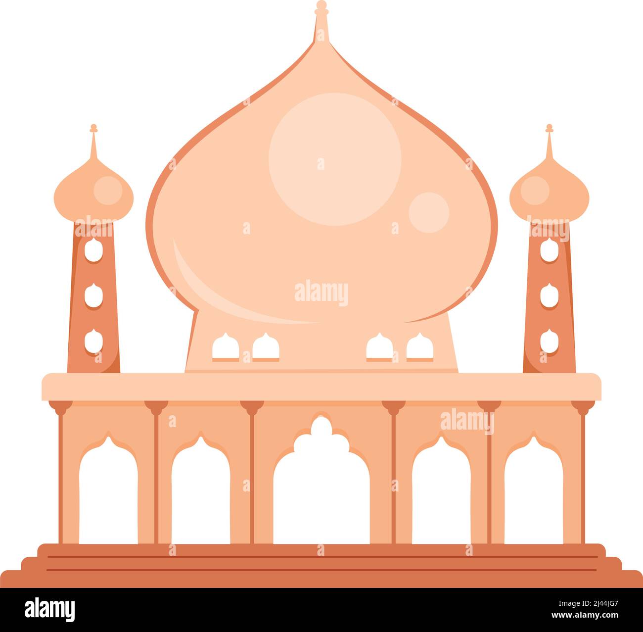 golden mosque building islamic temple Stock Vector Image & Art - Alamy