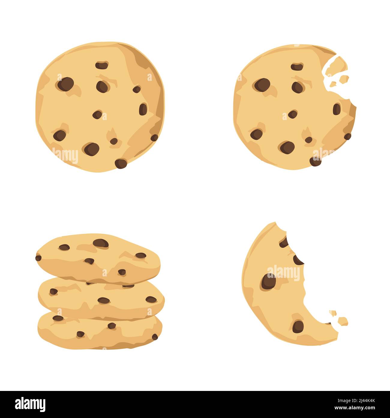 Perfect Chocolate Chip Cookie Drawing