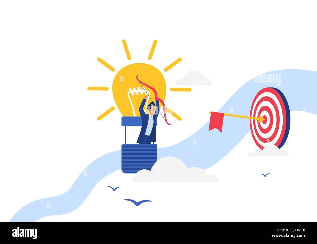 Difficult target Stock Vector Images - Alamy