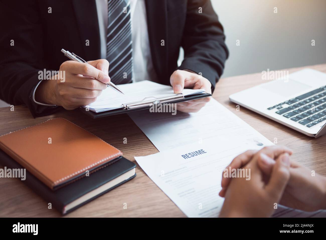 Smart businessman professional man in suit executive gesturing and ...