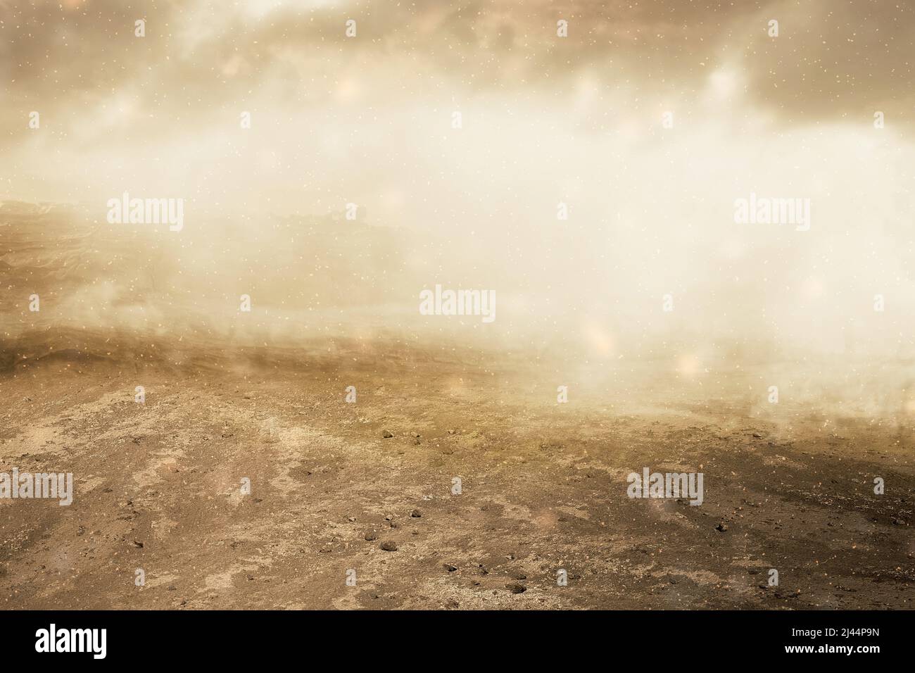 Drought field with a dramatic sky background Stock Photo - Alamy