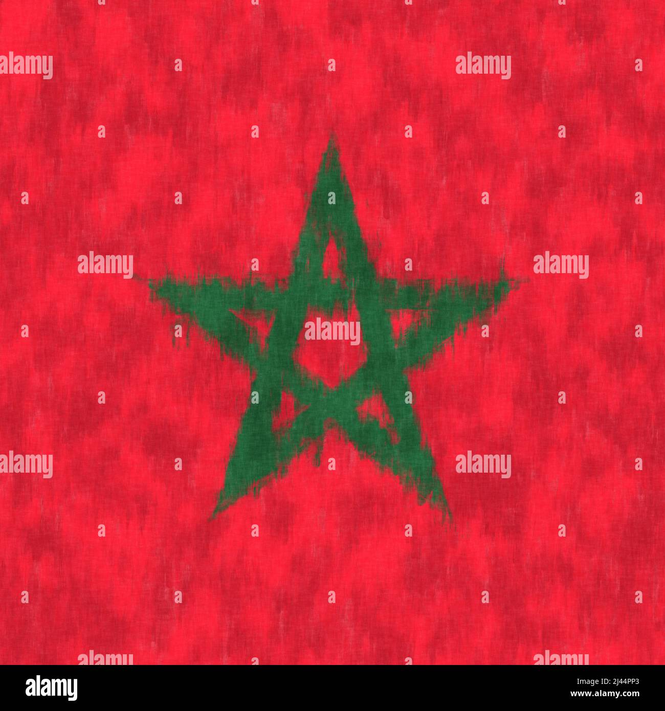 Morocco oil painting. Moroccan emblem drawing canvas. A painted picture ...