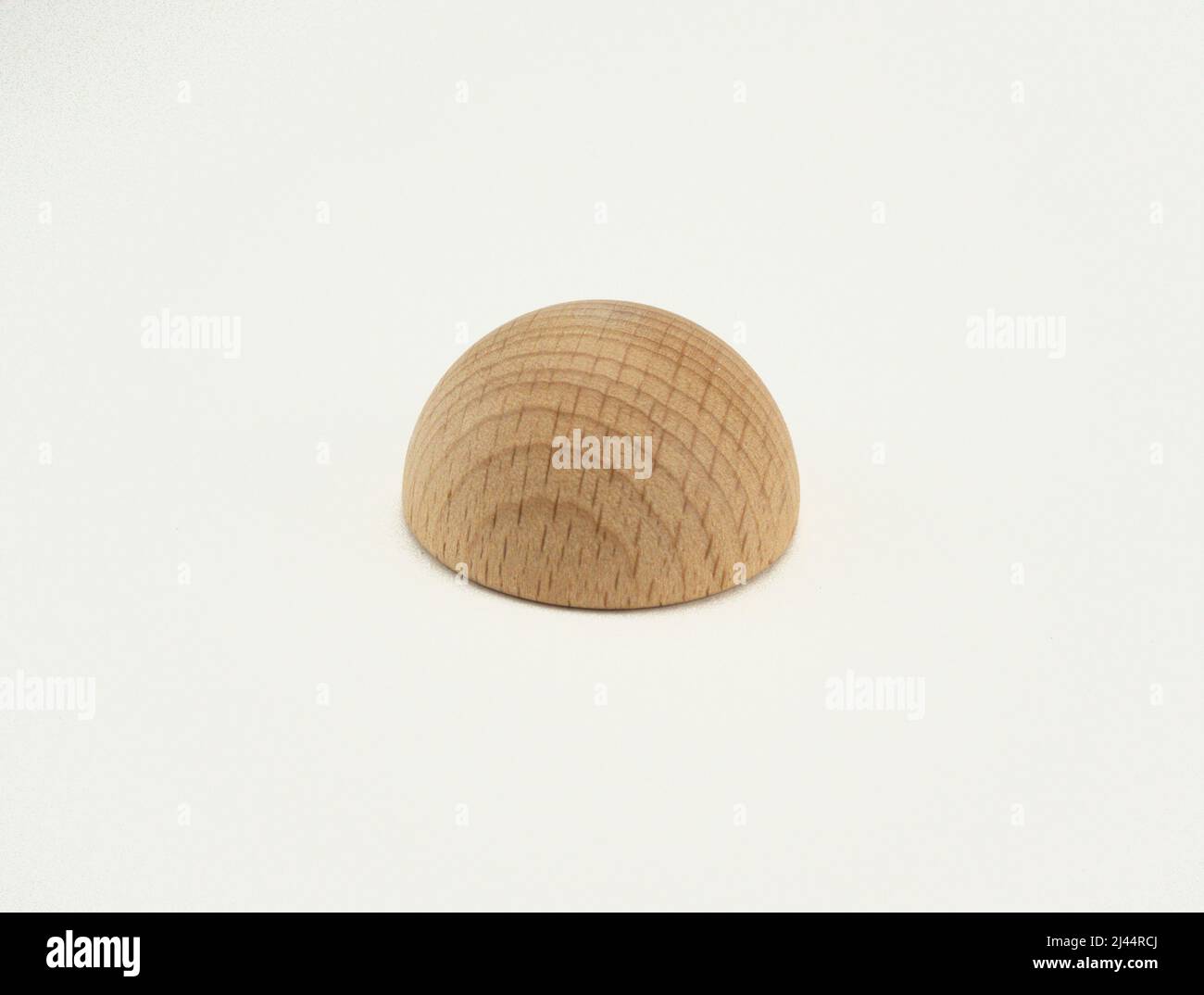 Isolated wooden dome display Stock Photo - Alamy