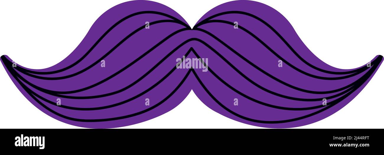 Purple hair accessory Stock Vector Images - Alamy