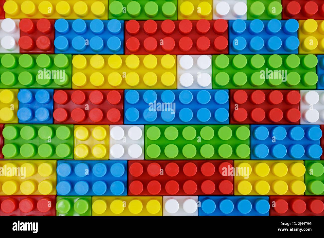 preschool development and creativity concept - close up of colorful ...