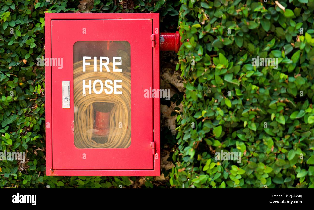 Nozzle fire hose reel hi-res stock photography and images - Alamy