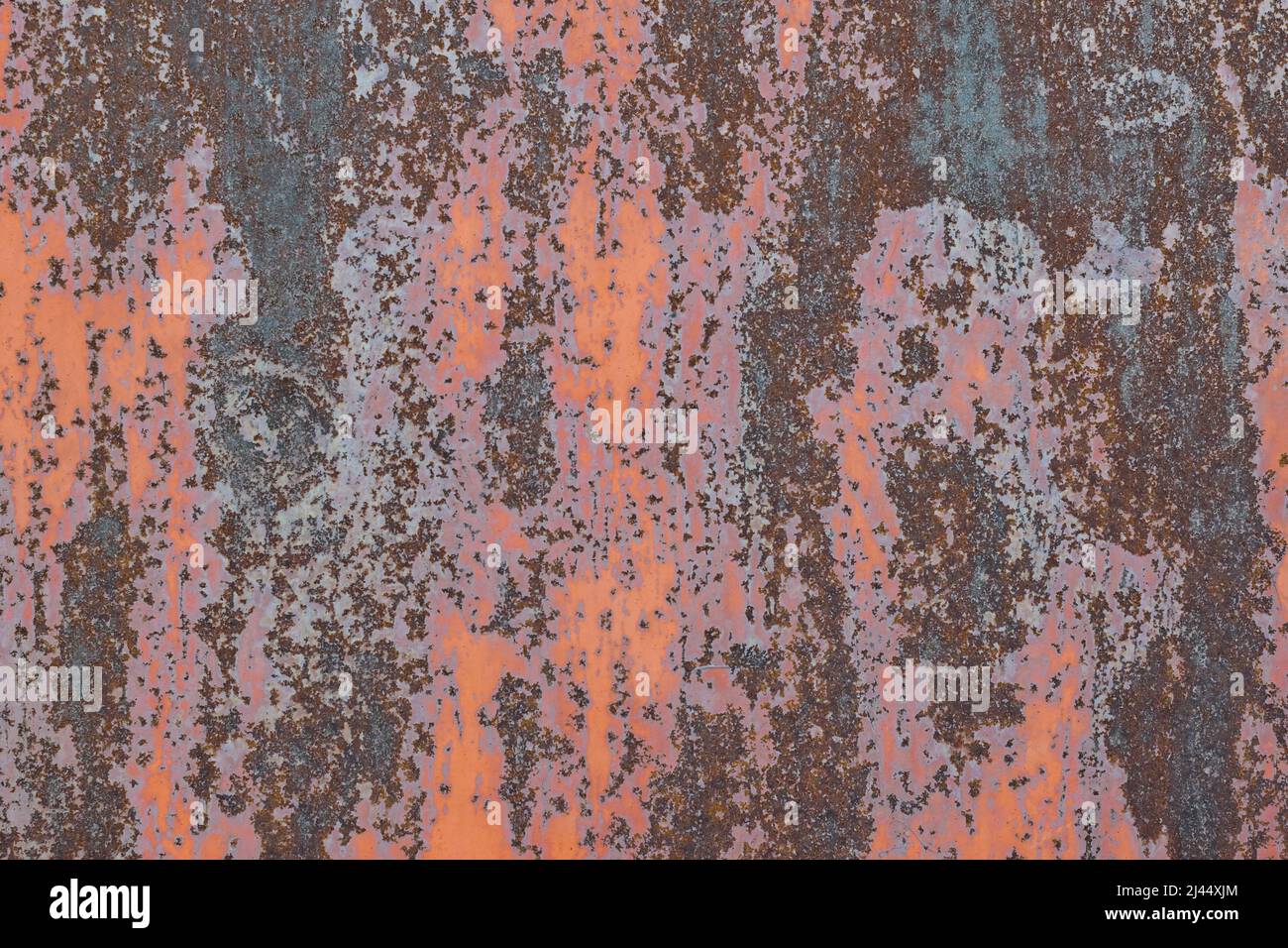 Rusting metal surface. Texture of worn and rusty metal surface with ...