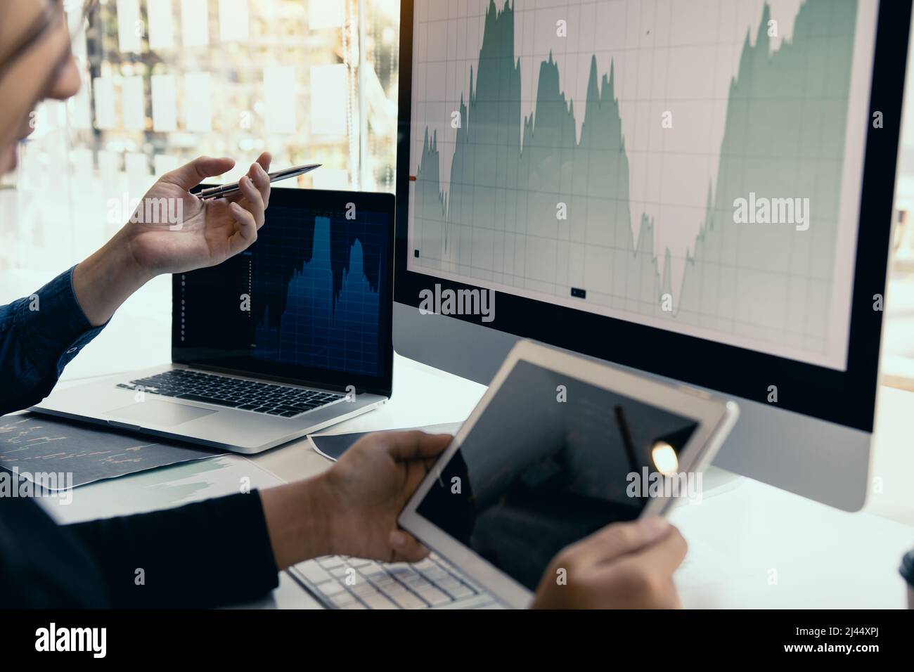 Investors are pointing to laptops that have investment information ...