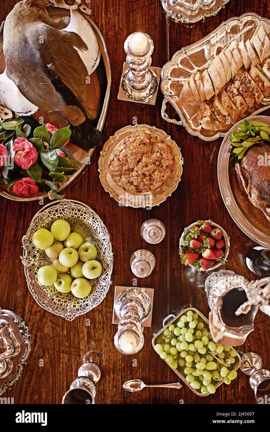 Royal dinner table hi-res stock photography and images - Alamy