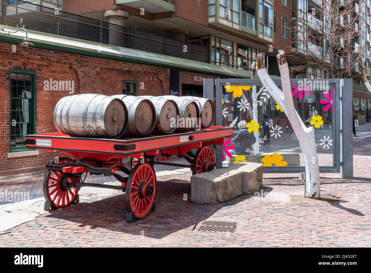 The Distillery District which is one the most famous tourist landmarks ...