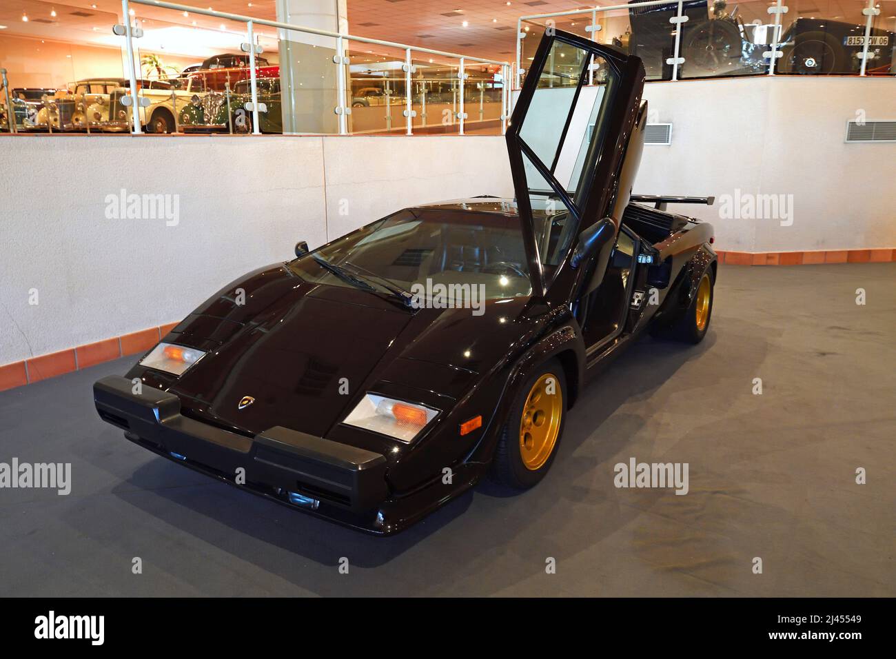 Lamborghini Countach, 1986, Autosammlung von Fürst Rainier III, Monaco ...
