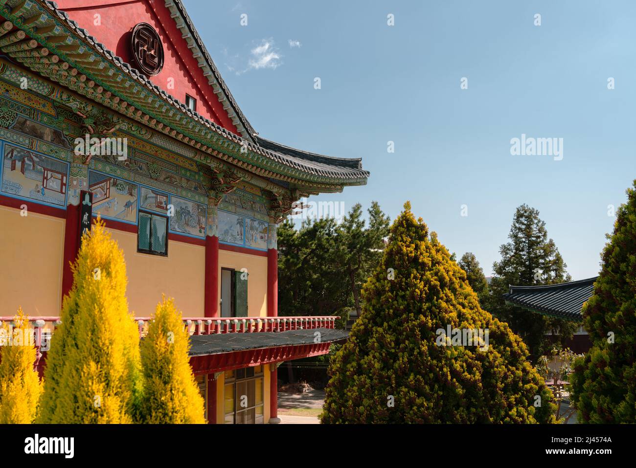 Haeundae Haeunjeongsa temple in Busan, Korea Stock Photo - Alamy