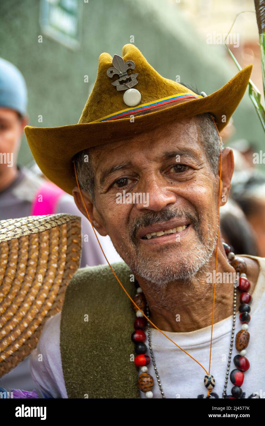 The palmeros of Chacao return to their traditional palm parade, after 2 ...
