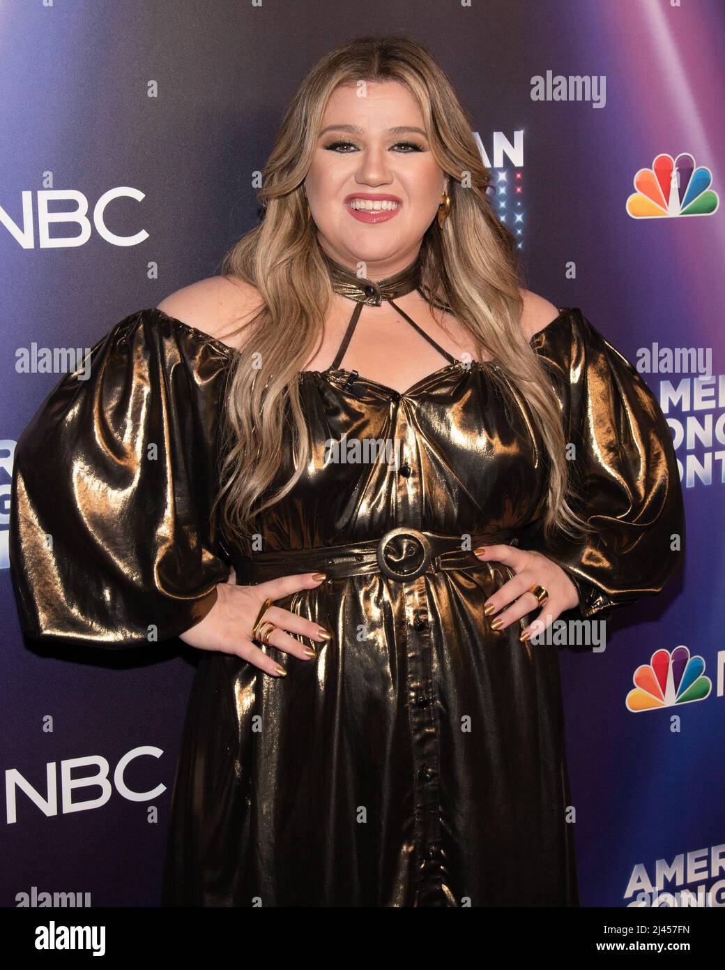 April 11, 2022, Universal City, California, USA: Kelly Clarkson attends ...