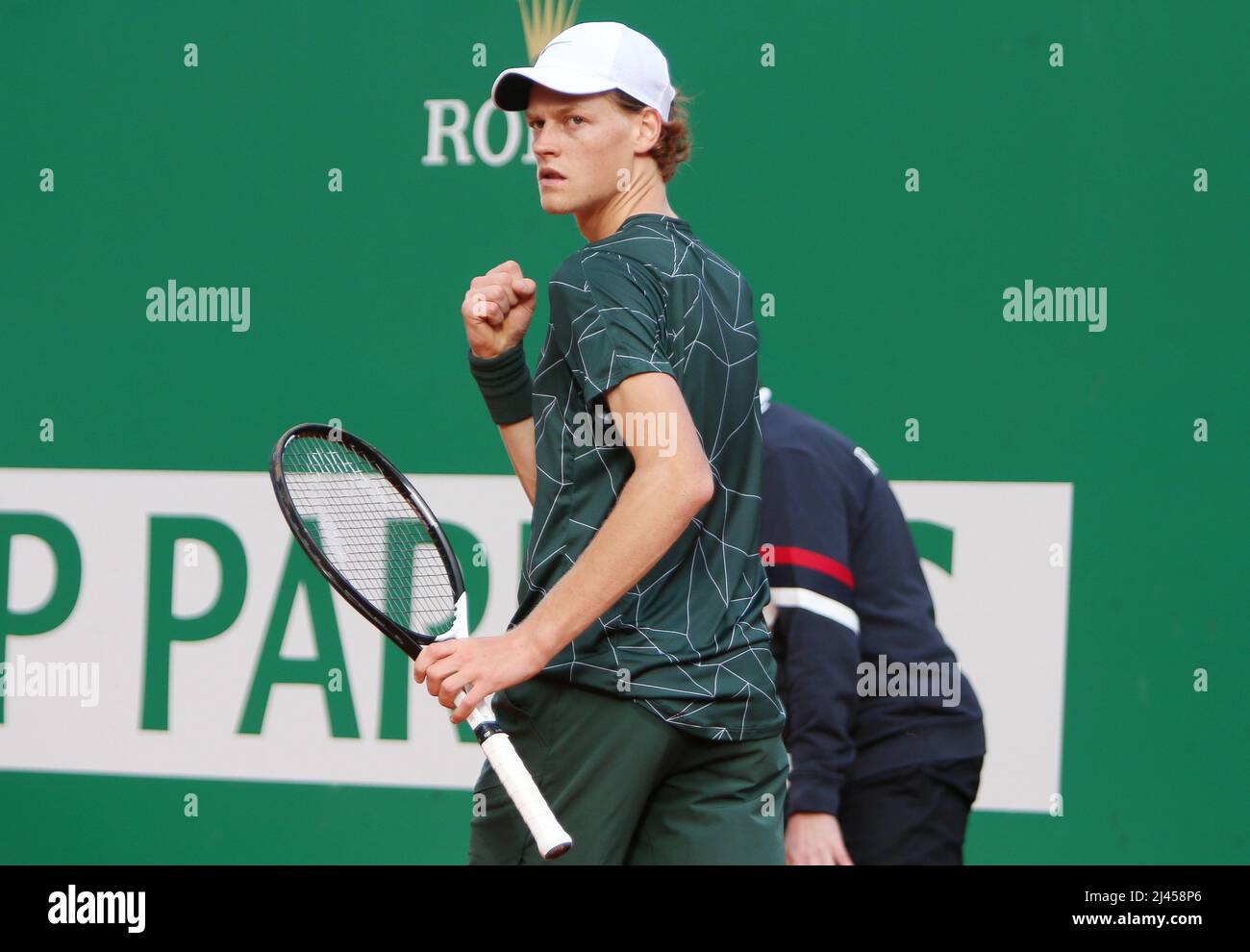 Jannik Sinner of Italy during the Rolex Monte-Carlo Masters 2022, ATP ...