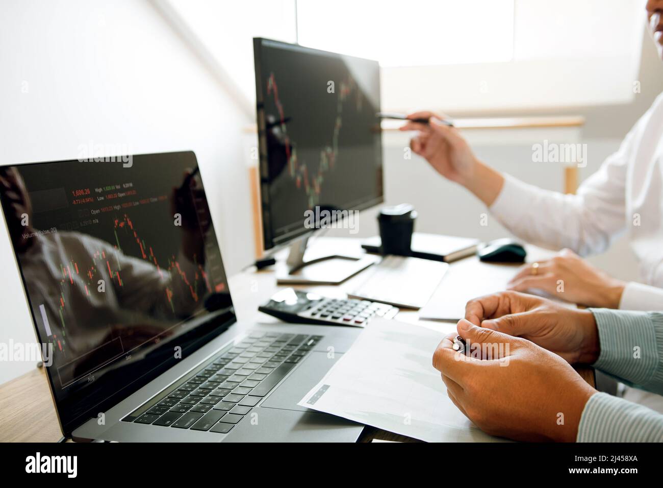 Investors are pointing to laptops that have investment information ...