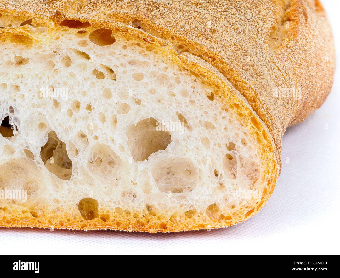 rustic white bread Stock Photo - Alamy