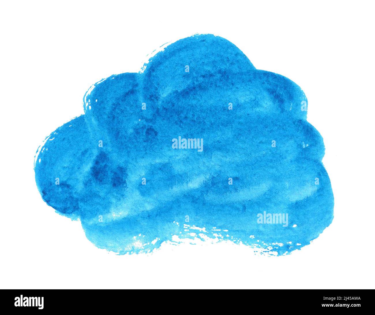 Watercolor shape background for text or logo. Hand drawn abstract ...