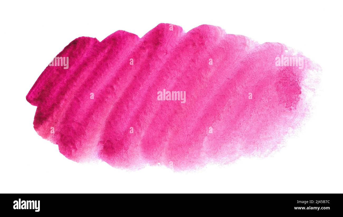 Watercolor shape background for text or logo. Hand drawn abstract ...