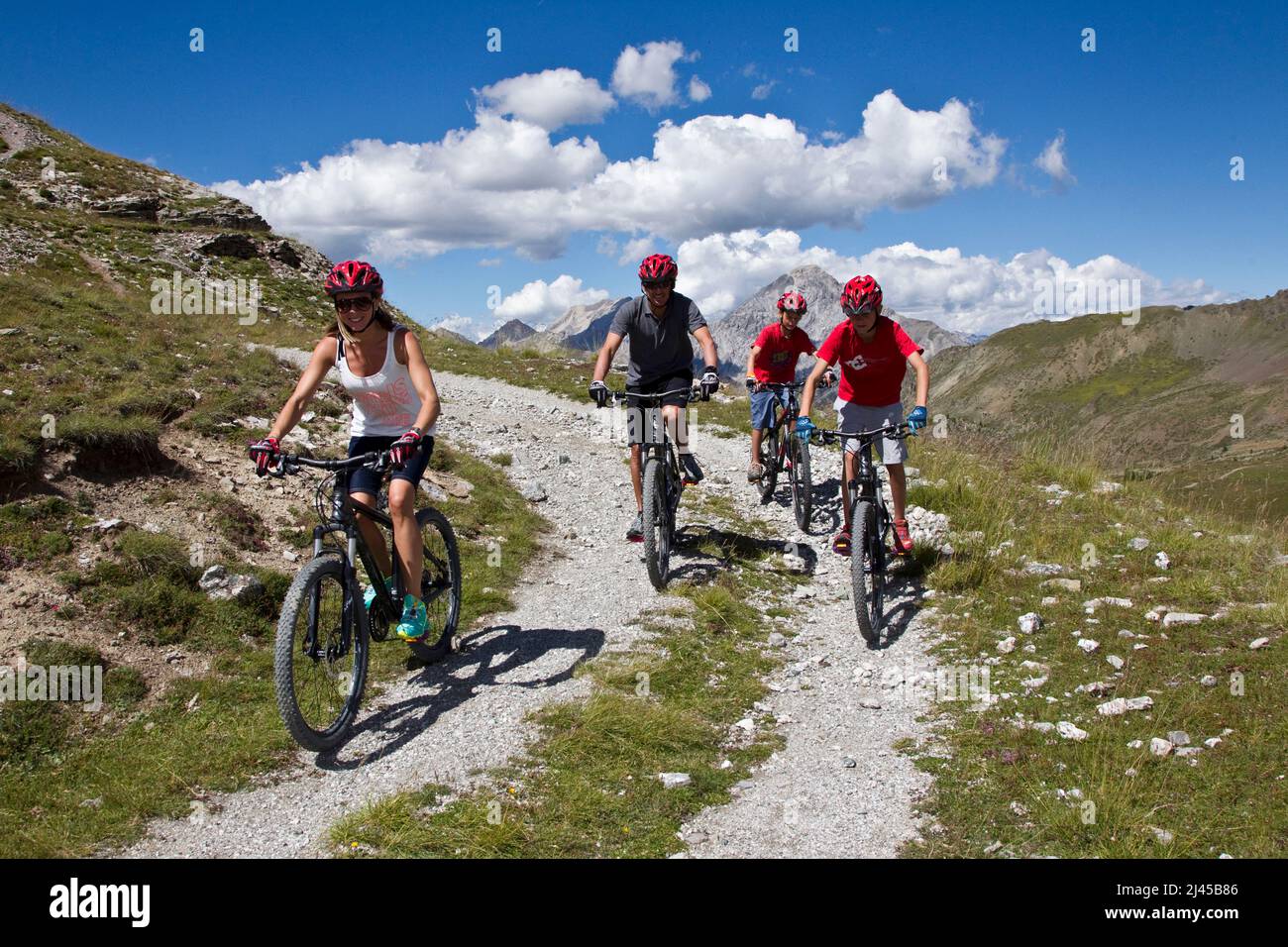 Boys ride bikes hi-res stock photography and images - Alamy
