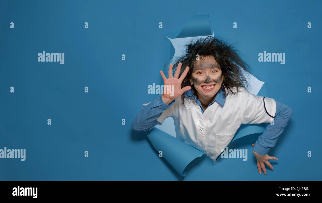 Mad Scientist Hair Women