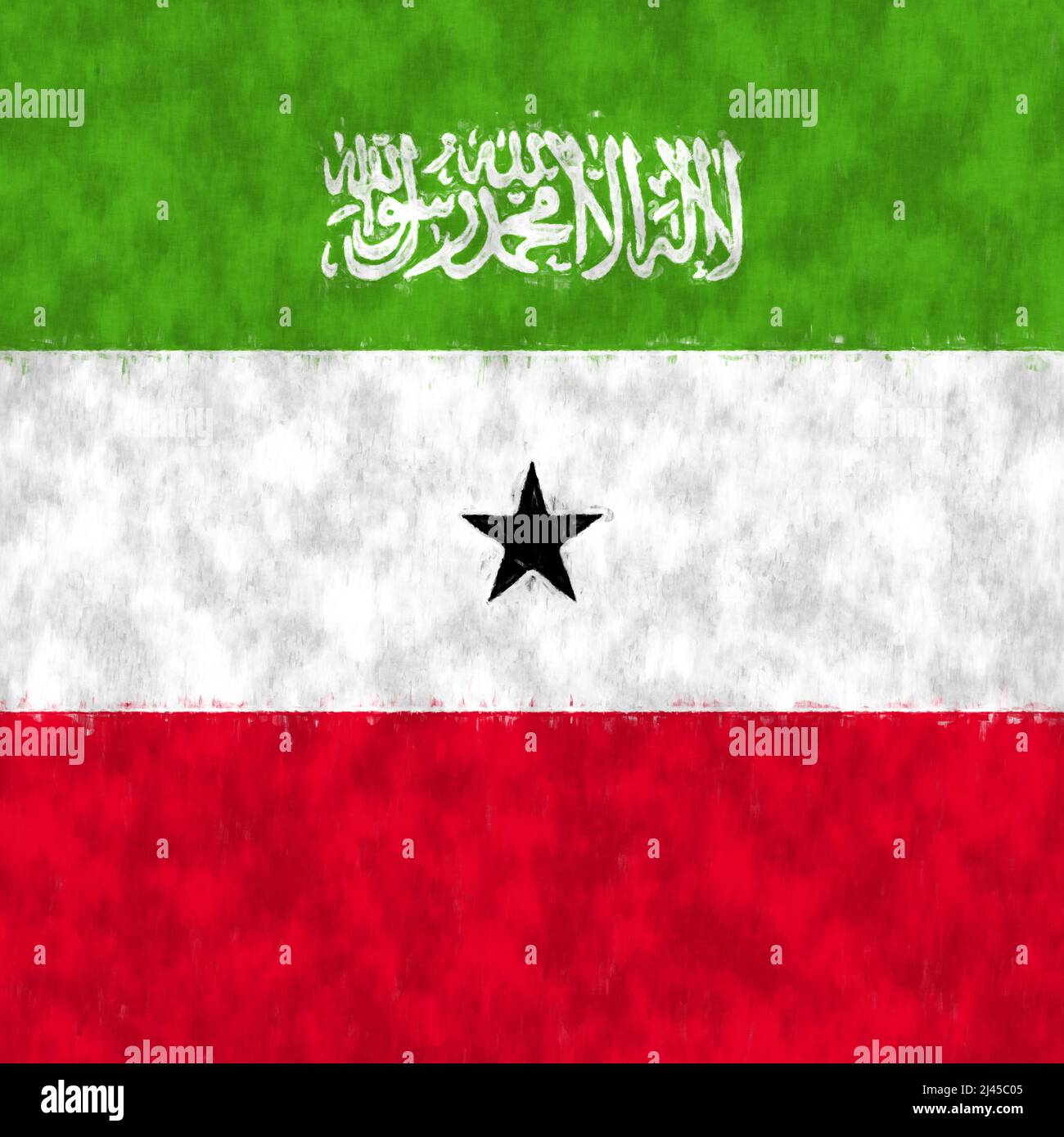 Fabric flag of the somaliland hi-res stock photography and images - Alamy