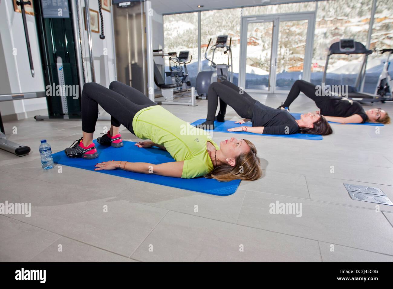 Muscle development exercises hi-res stock photography and images - Alamy