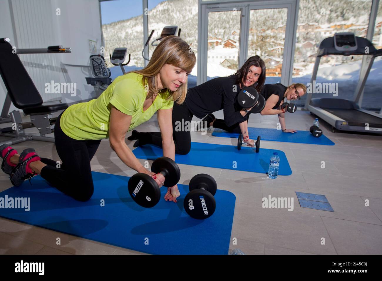 Muscle development exercises hi-res stock photography and images - Alamy