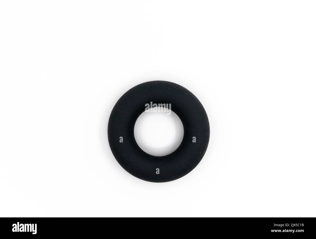 Hand expander simulator ring isolated on white background. Simulator ...