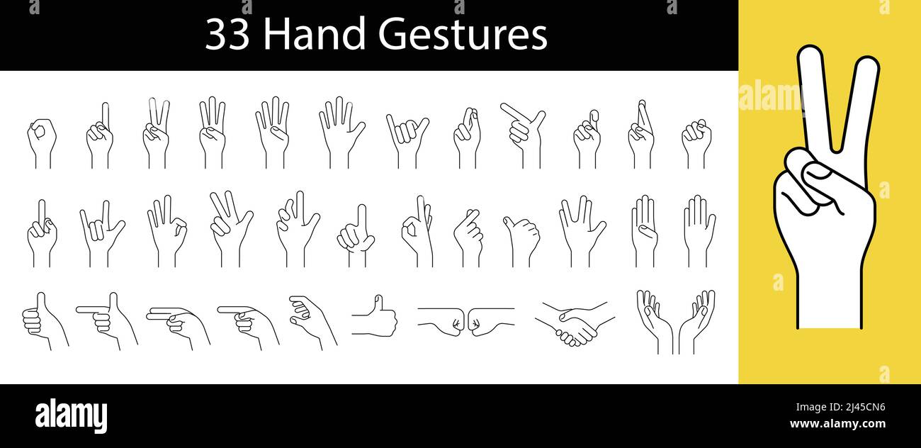 Vector hand icon arm Stock Vector Images - Alamy