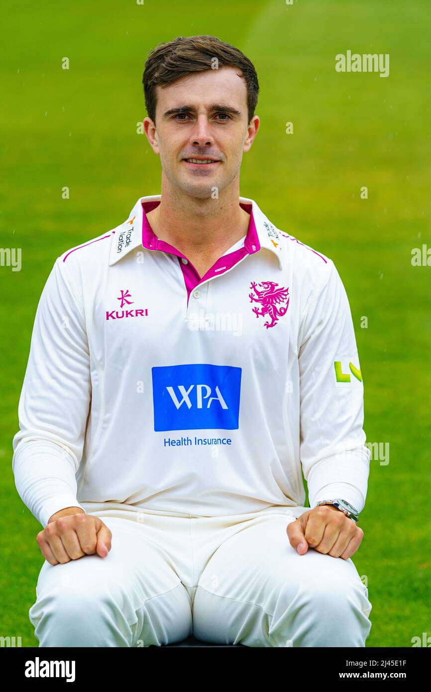Ben Green during a photocall at The County Ground, Somerset. Picture ...