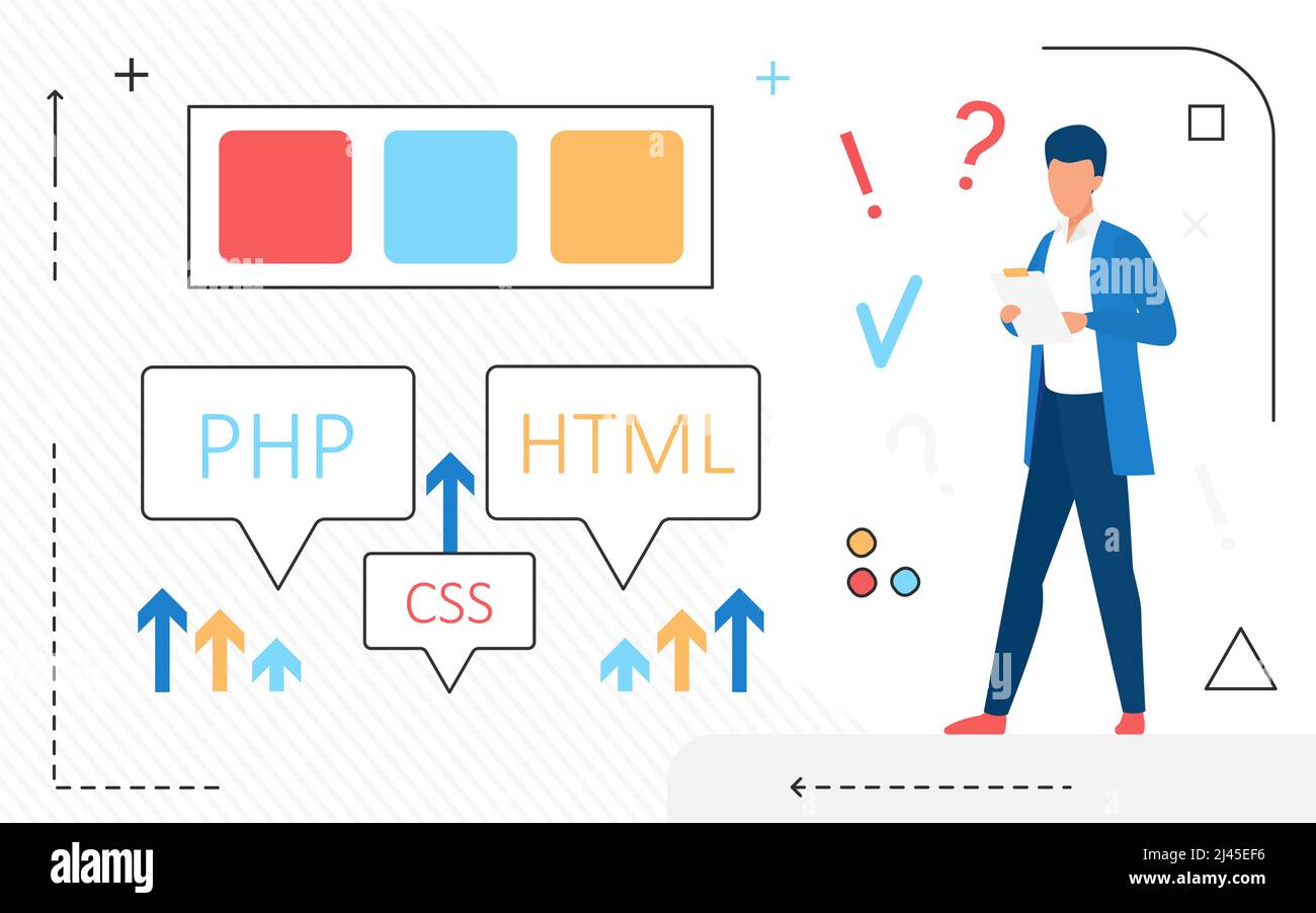Web Programming Using Coding Languages Features Software Development Backend And Frontend