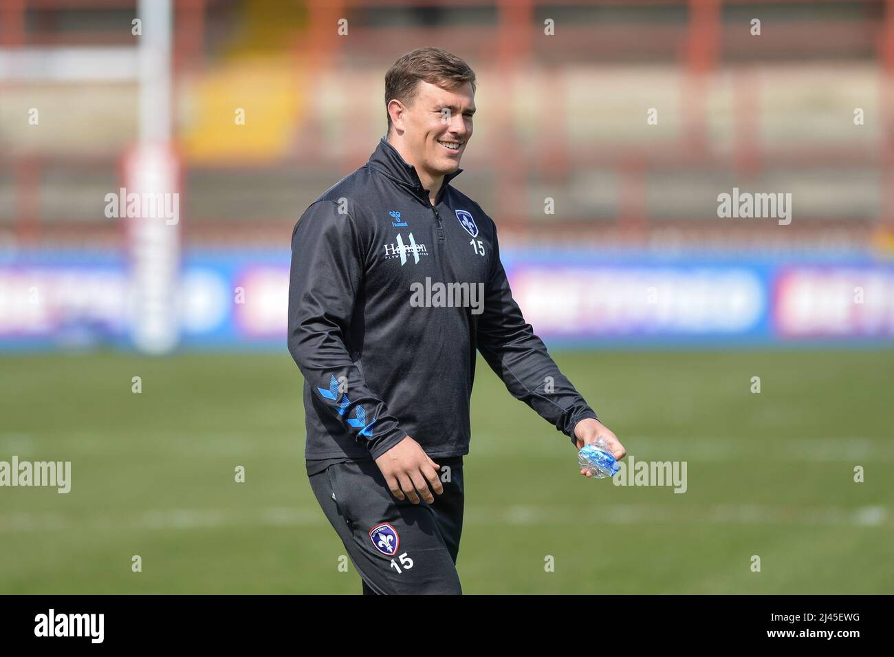 Wakefield, England - 10th April 2022 - Wakefield Trinity's Jai ...
