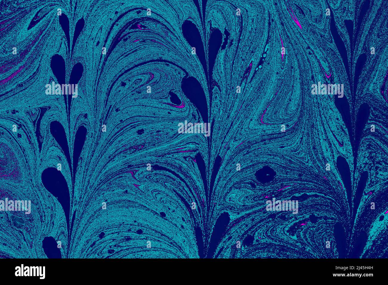 Abstract marbling floral pattern for fabric, design Stock Photo - Alamy