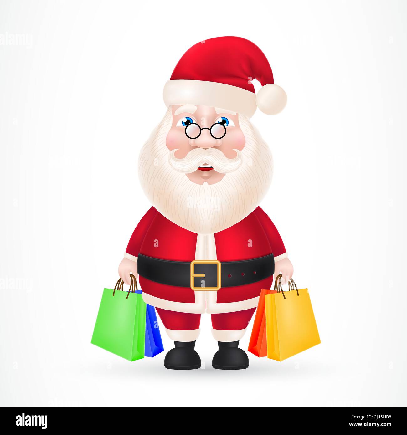 Shopping mall santa claus Stock Vector Images - Alamy
