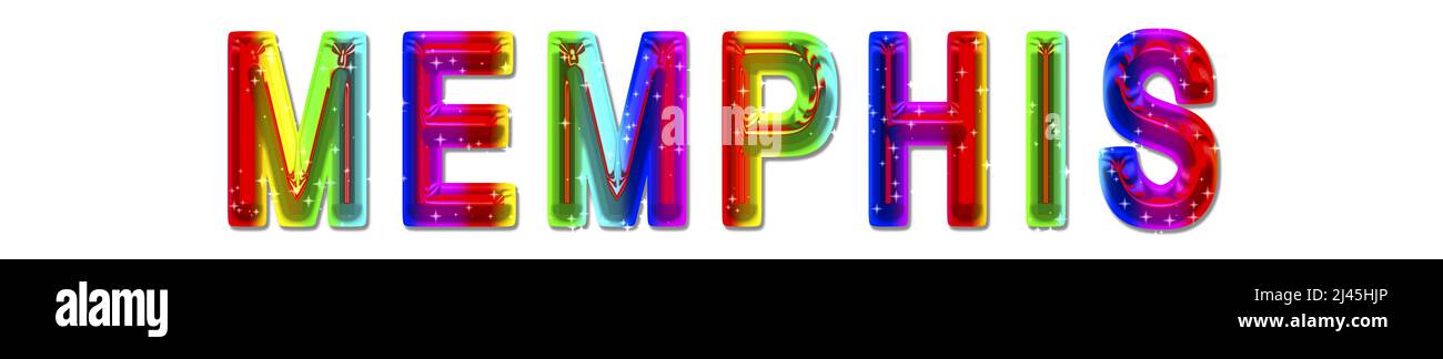 United states memphis city Cut Out Stock Images & Pictures - Alamy