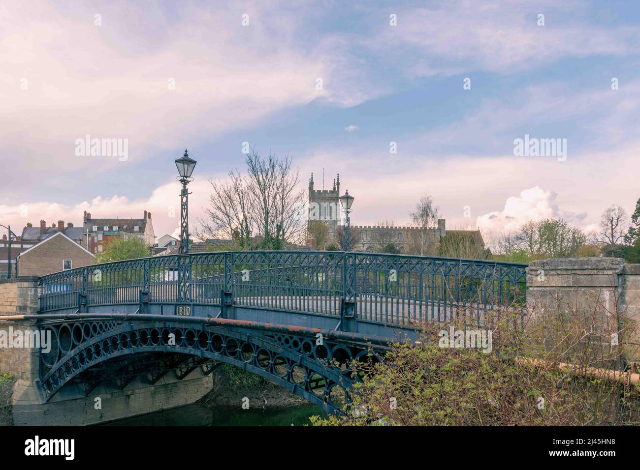 Milton Keynes,United Kingdom,April 8,2022:The Historic Tickford Iron ...