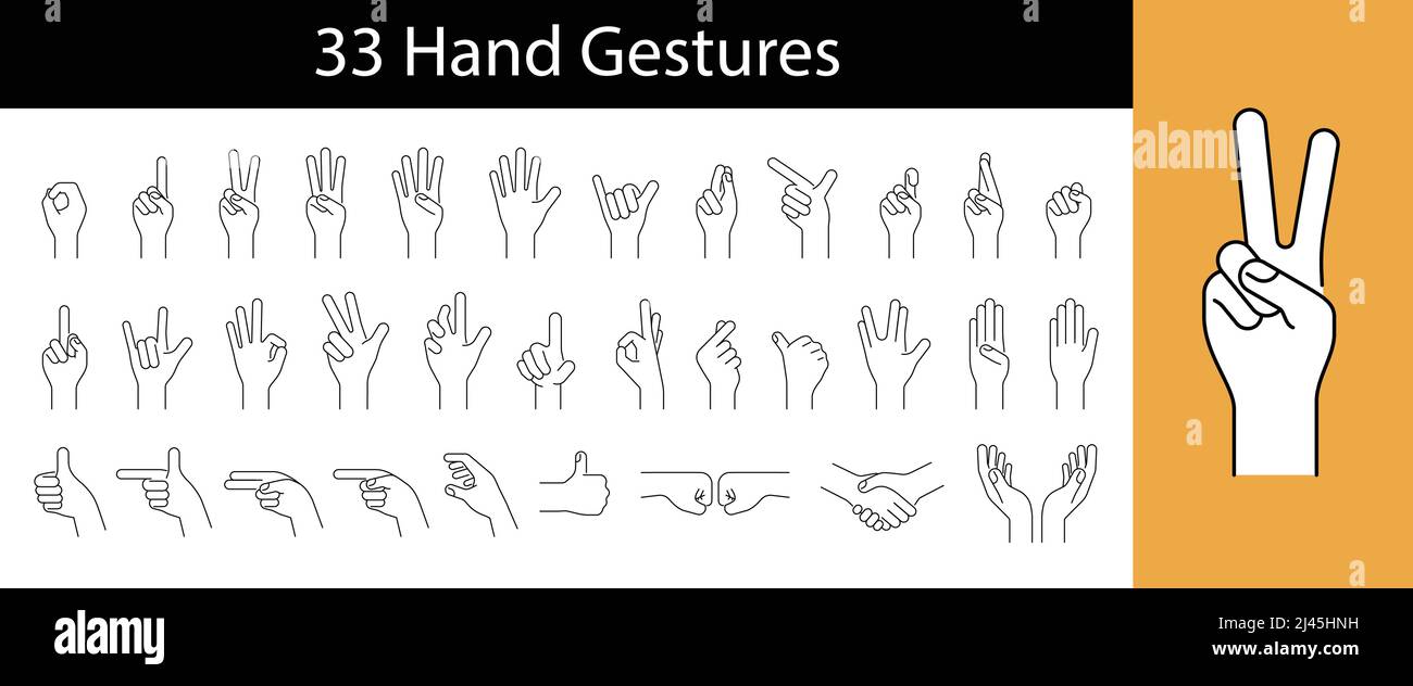 Vector hand icon arm Stock Vector Images - Alamy