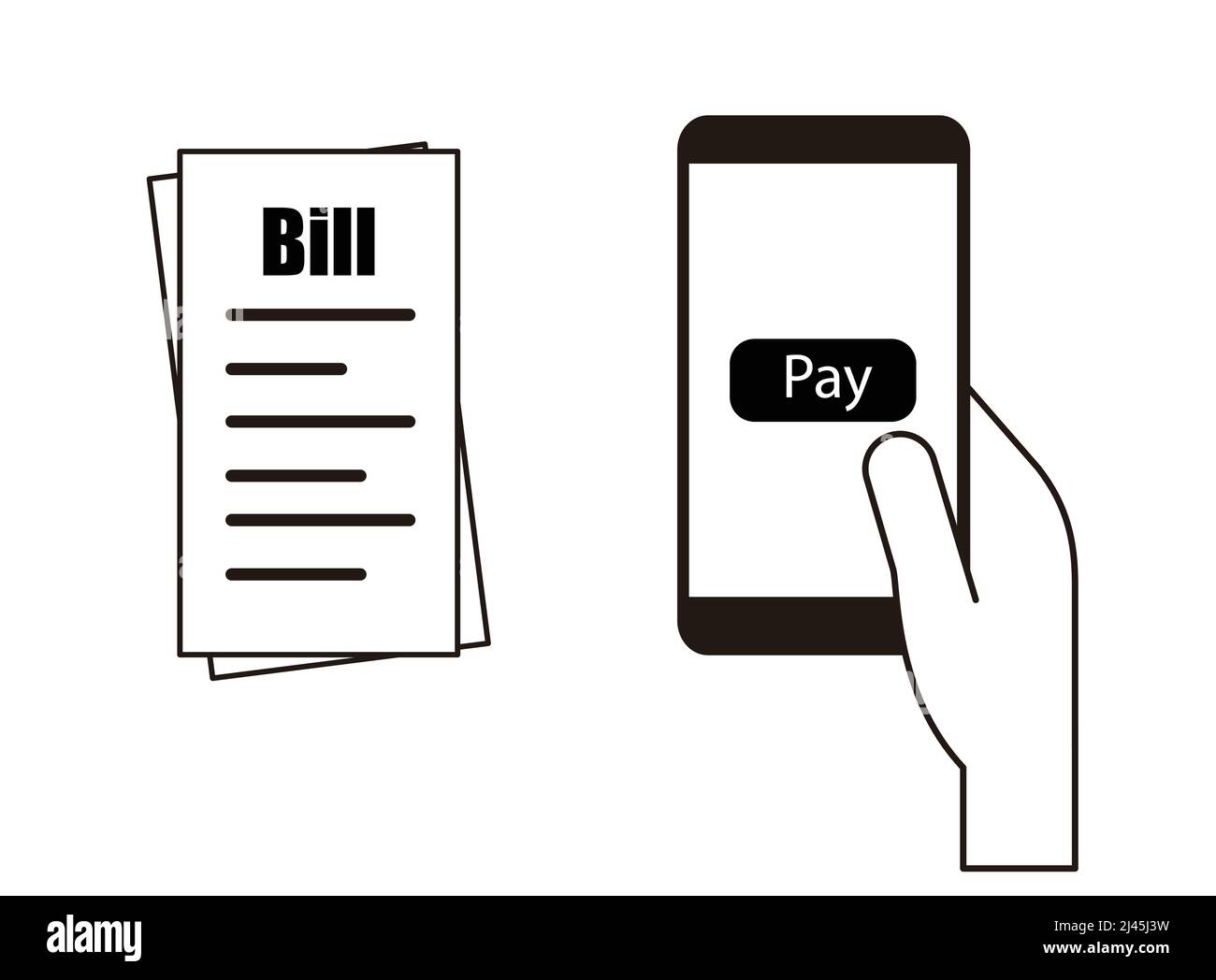 Payment successful Stock Vector Images - Alamy