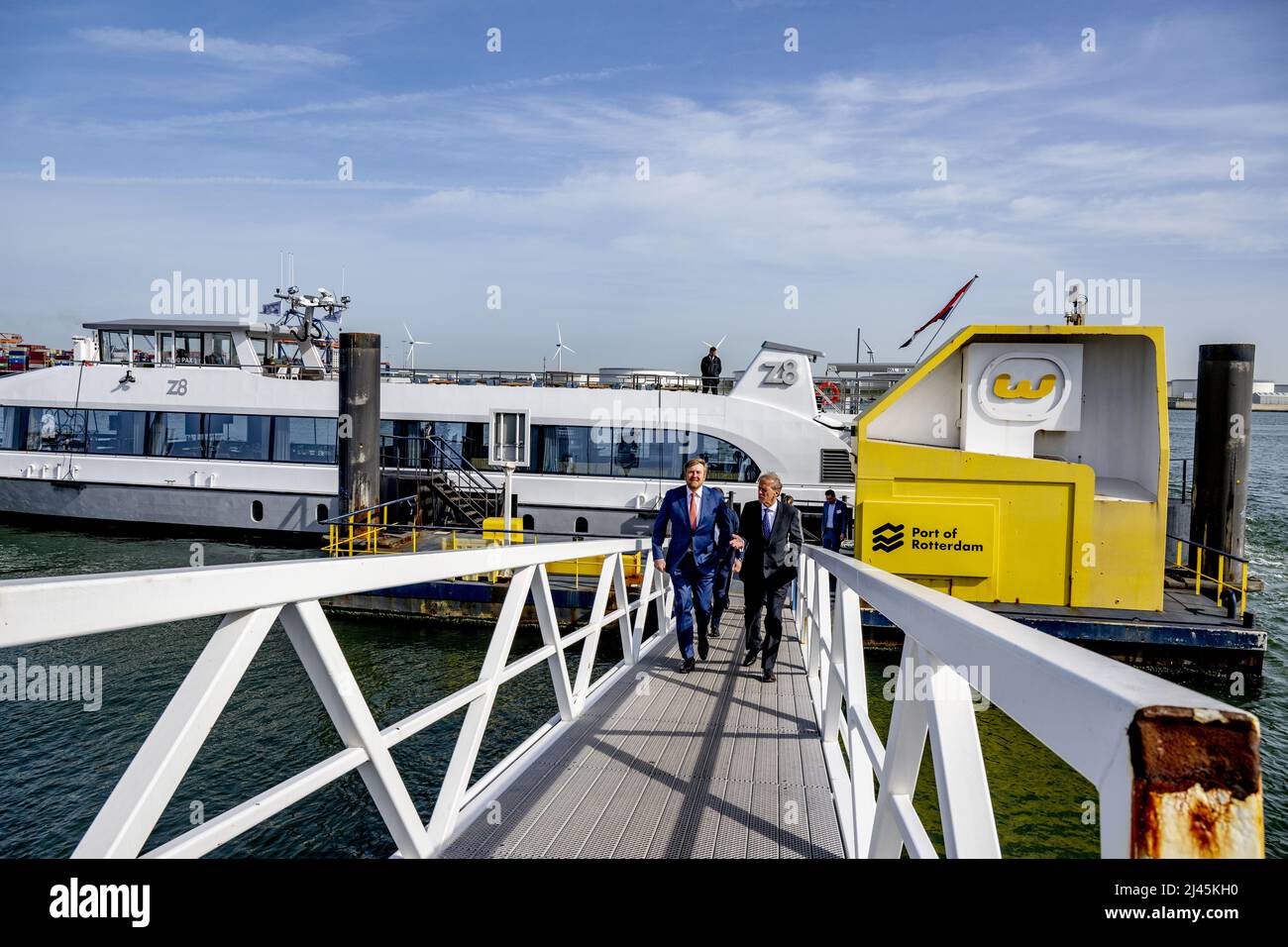 Rotterdam, Netherlands. 12th Apr, 2022. 2022-04-12 11:11:41 ROTTERDAM ...