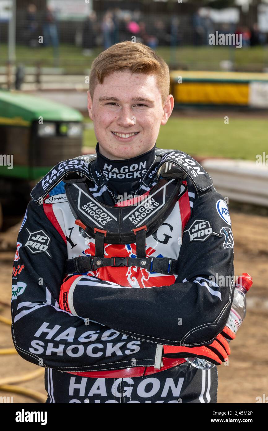 Sam Hagon. Motorcycle Speedway rider for Oxford Chargers. British Under ...