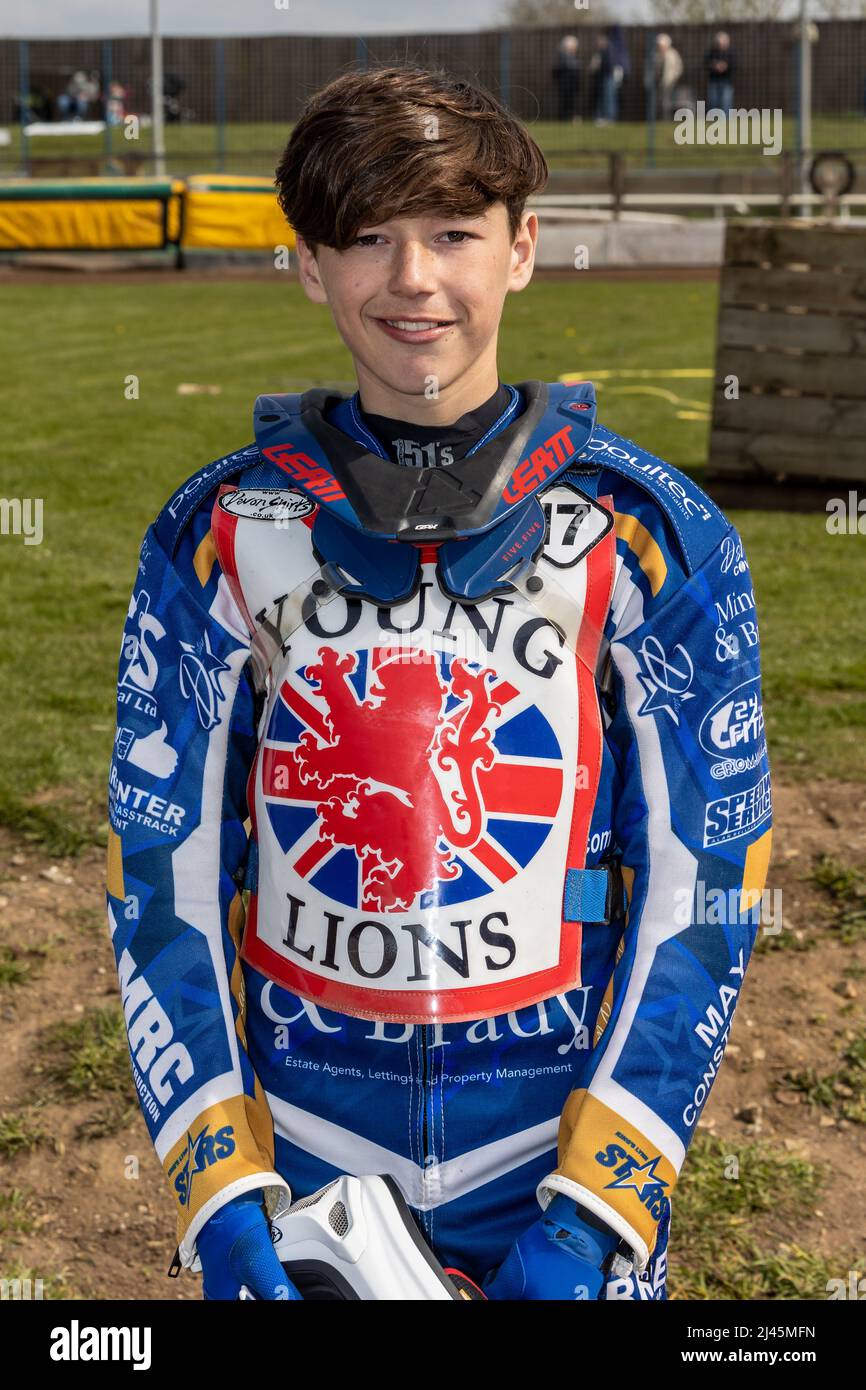 Jody Scott. Motorcycle Speedway rider. British Under-21 Semi-final at ...