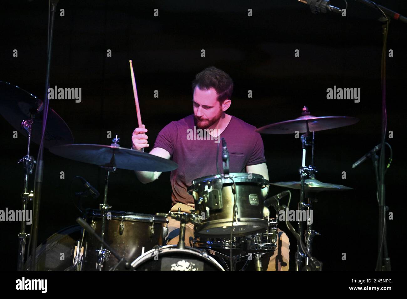Rome, Italy. 11th Apr, 2022. Archibald Ligonniere live during the ...