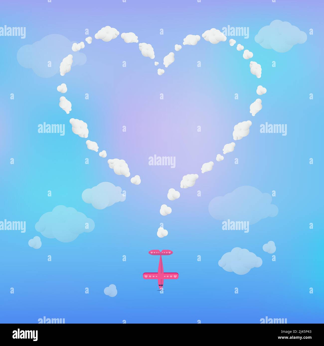 Plane trail Stock Vector Images - Alamy