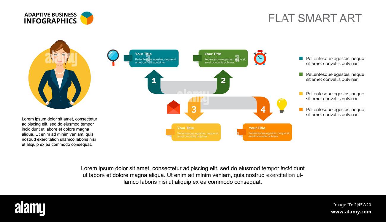 Arrow chart. Process diagram, graph, layout. Creative concept for ...