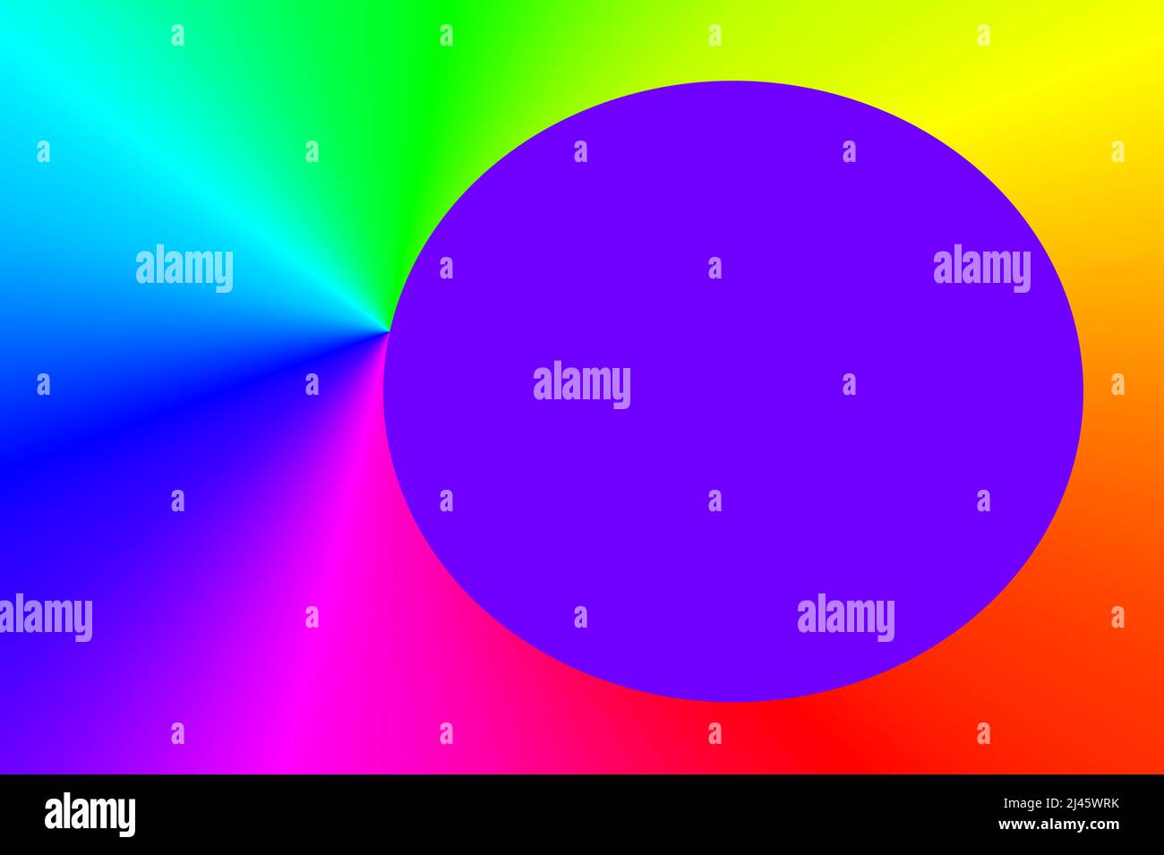 Illustration of Abstract Gradient Rainbow Color Beams with Electric ...