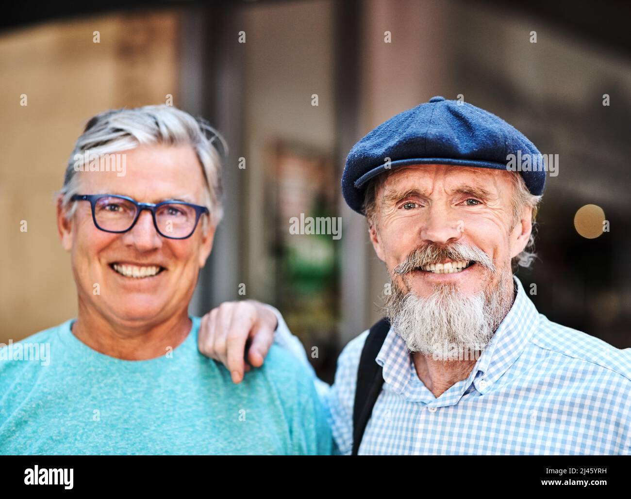 True friendship only gets better with age. Portrait of two senior ...